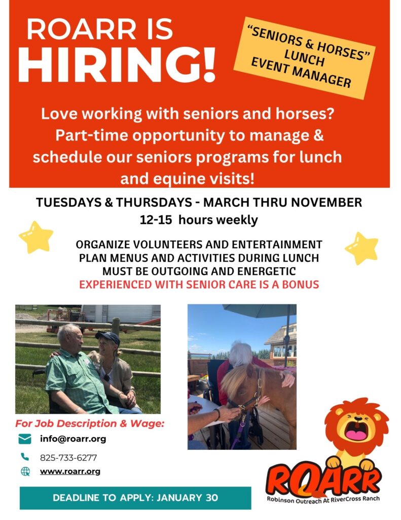 Events & Updates - Robinson Outreach at RiverCross Ranch